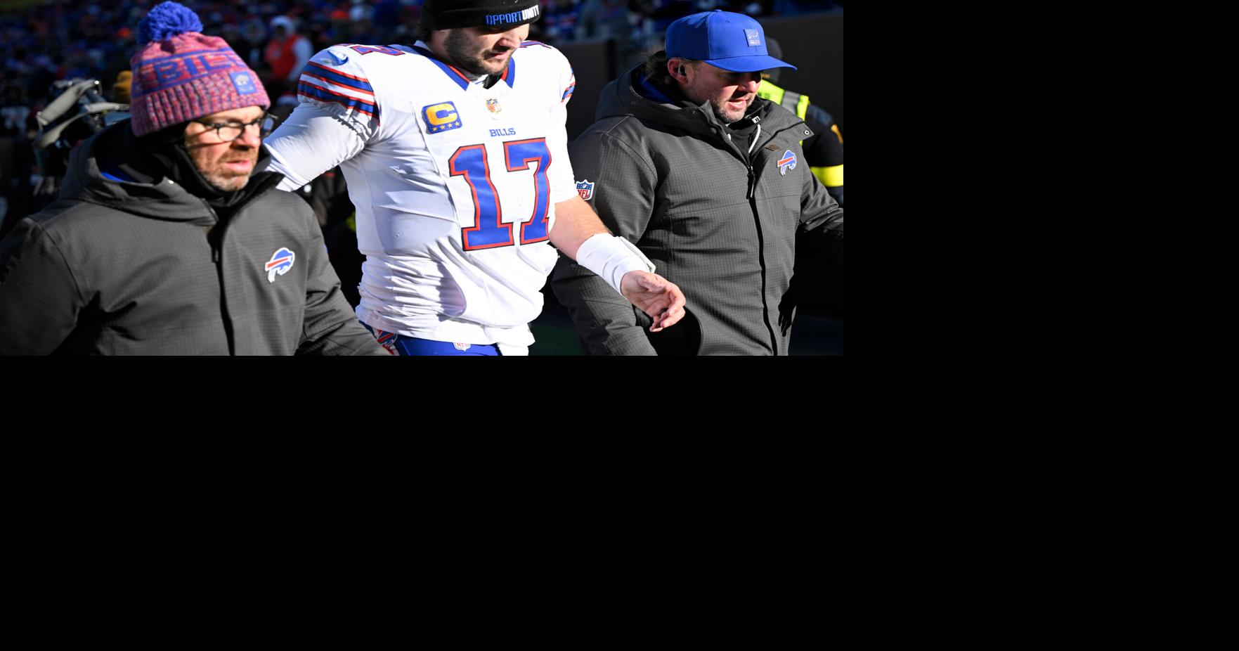 Bills QB Josh Allen feels ready to play despite sore right foot | Wire ...