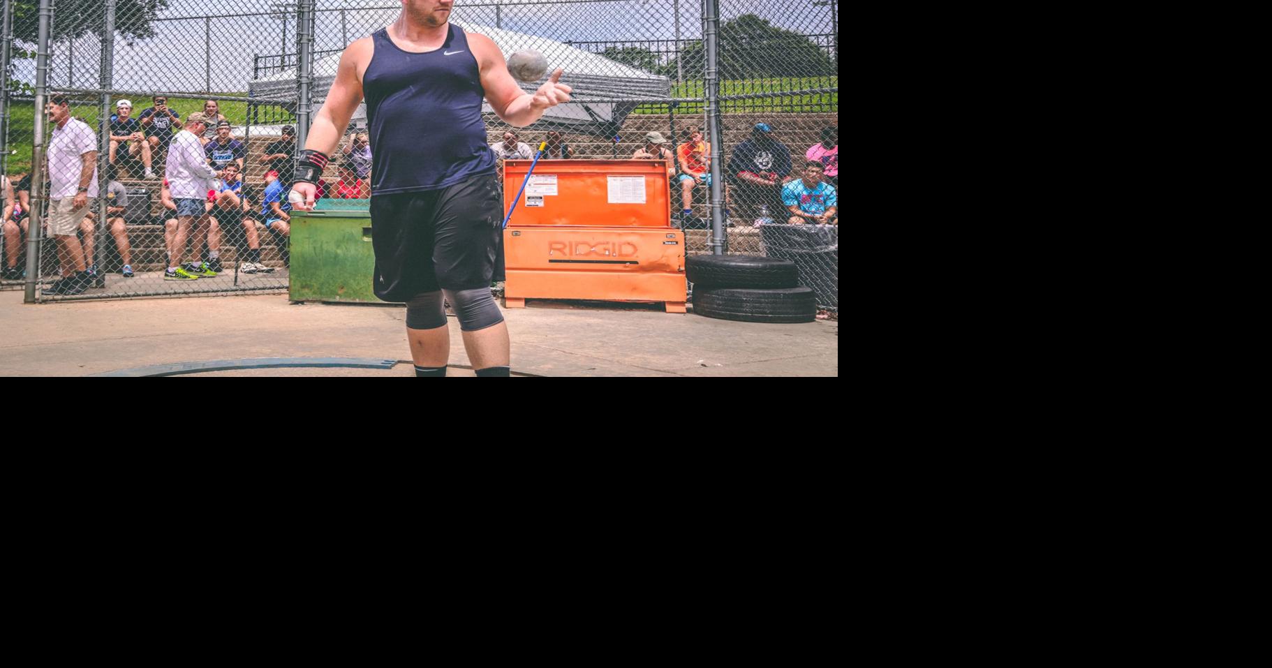 David Pless prepares for national championships at shot put, Roswell ...