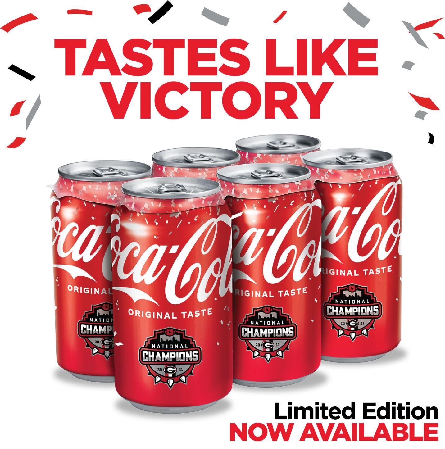 UGA National Football Championship Commemorative Coca-Cola Cans ...