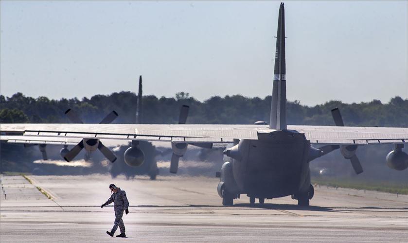 94th Airlift Wing Crews and C-130H3 Aircraft Deploy on Four Month ...