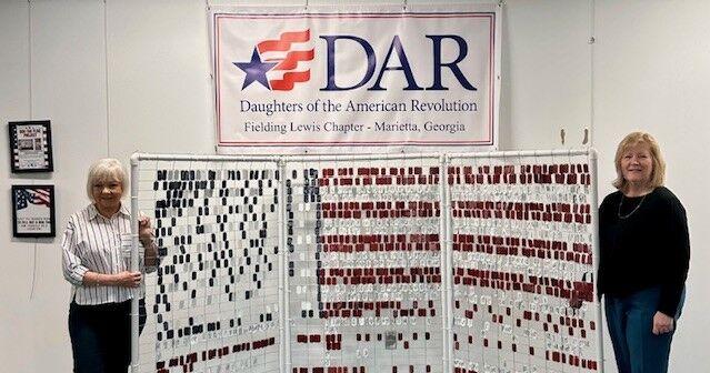 The Fielding Lewis Chapter Sponsors Dog Tag American Flag | Lifestyle | mdjonline.com