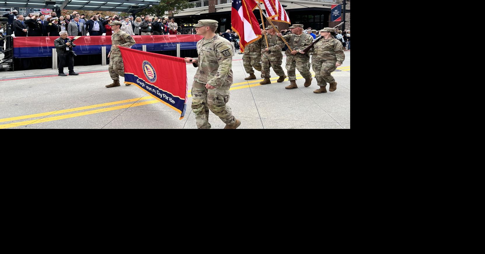 41st Annual Veteran's Day Parade at The Battery Atlanta honors the ...