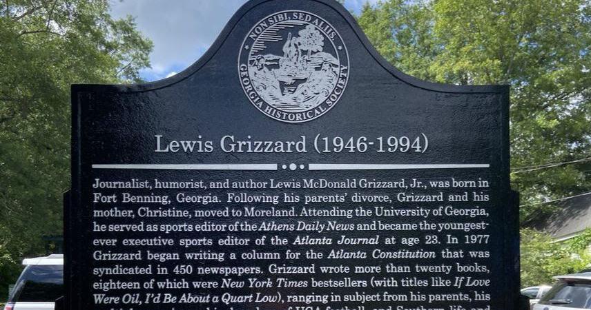 Georgia Historical Society Dedicates Lewis Grizzard Marker | Lifestyle ...
