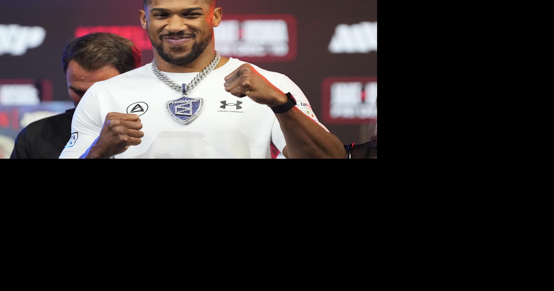 Former heavyweight champion Anthony Joshua involved in a car accident ...