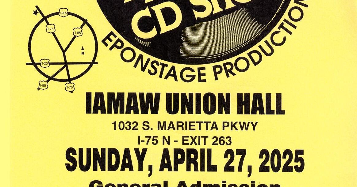 THE ATLANTA RECORD & CD SHOW | Press Release Portal | mdjonline.com