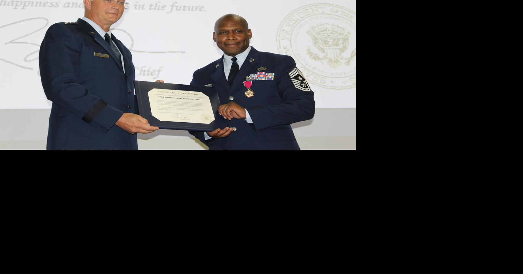 Dobbins’ chief master sergeant says goodbye to military | News ...