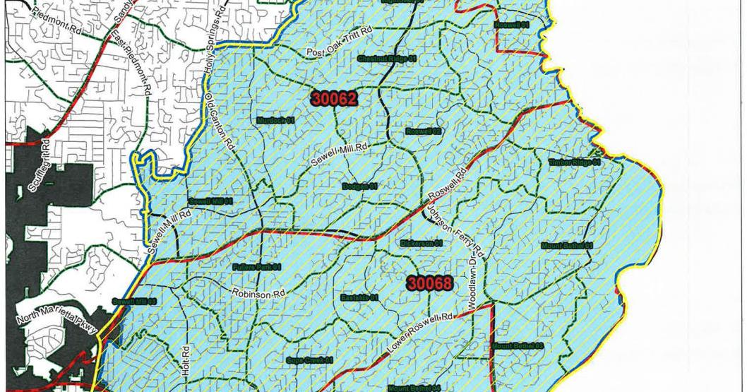 Will you live in East Cobb’s new city? Proposed boundaries unveiled ...