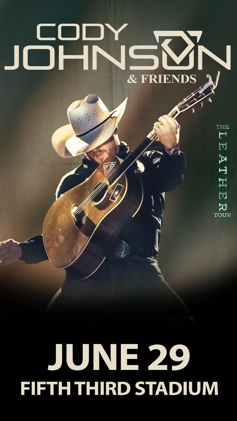 Cody Johnson Announces “The Leather Tour” 2024 Coming to Fifth Third ...
