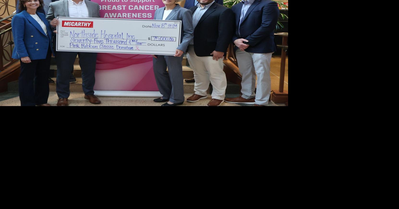 McCarthy Donates $75K to Northside Breast Care | Cobb Business Journal ...