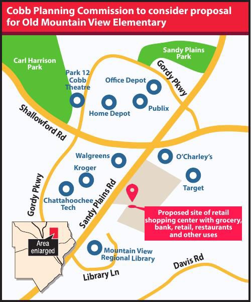 Cobb Planning Commission vote on proposed retail project for old ...