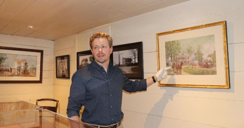 Special exhibition features historic views of Cobb from historian ...