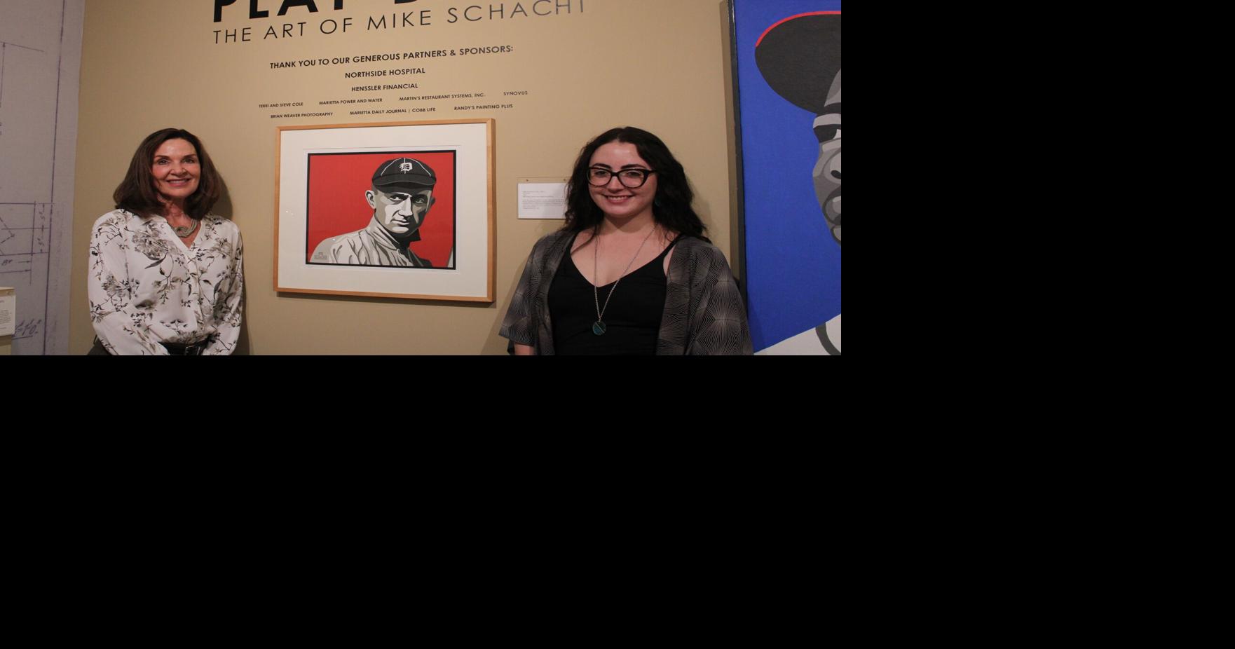 ‘Play Ball!’ Exhibit brings baseball art to Marietta museum ahead of ...
