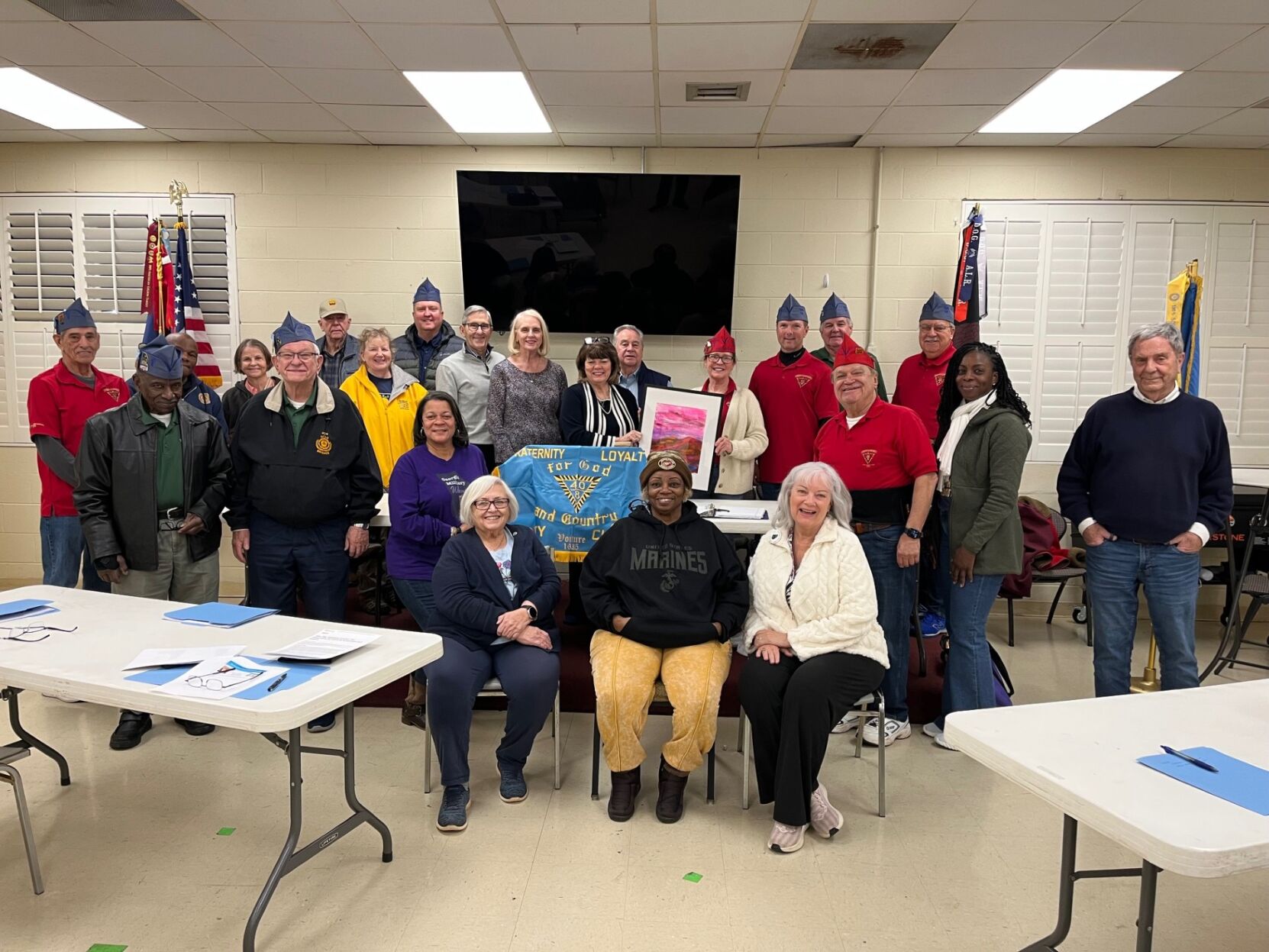 Ellen Springer speaks to 40 and 8 Vets | Press Release Portal ...