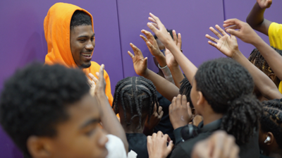 TJ Clark offers encouragement to South Cobb youth | Sports | mdjonline.com