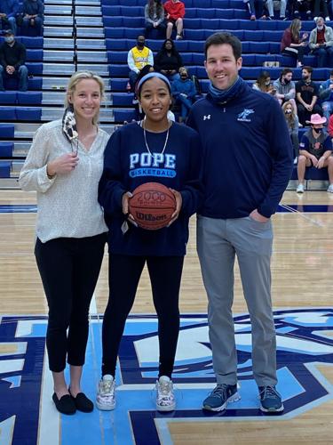 Pope's Holloman reaches 2,000-point plateau | Cobb Football Friday ...