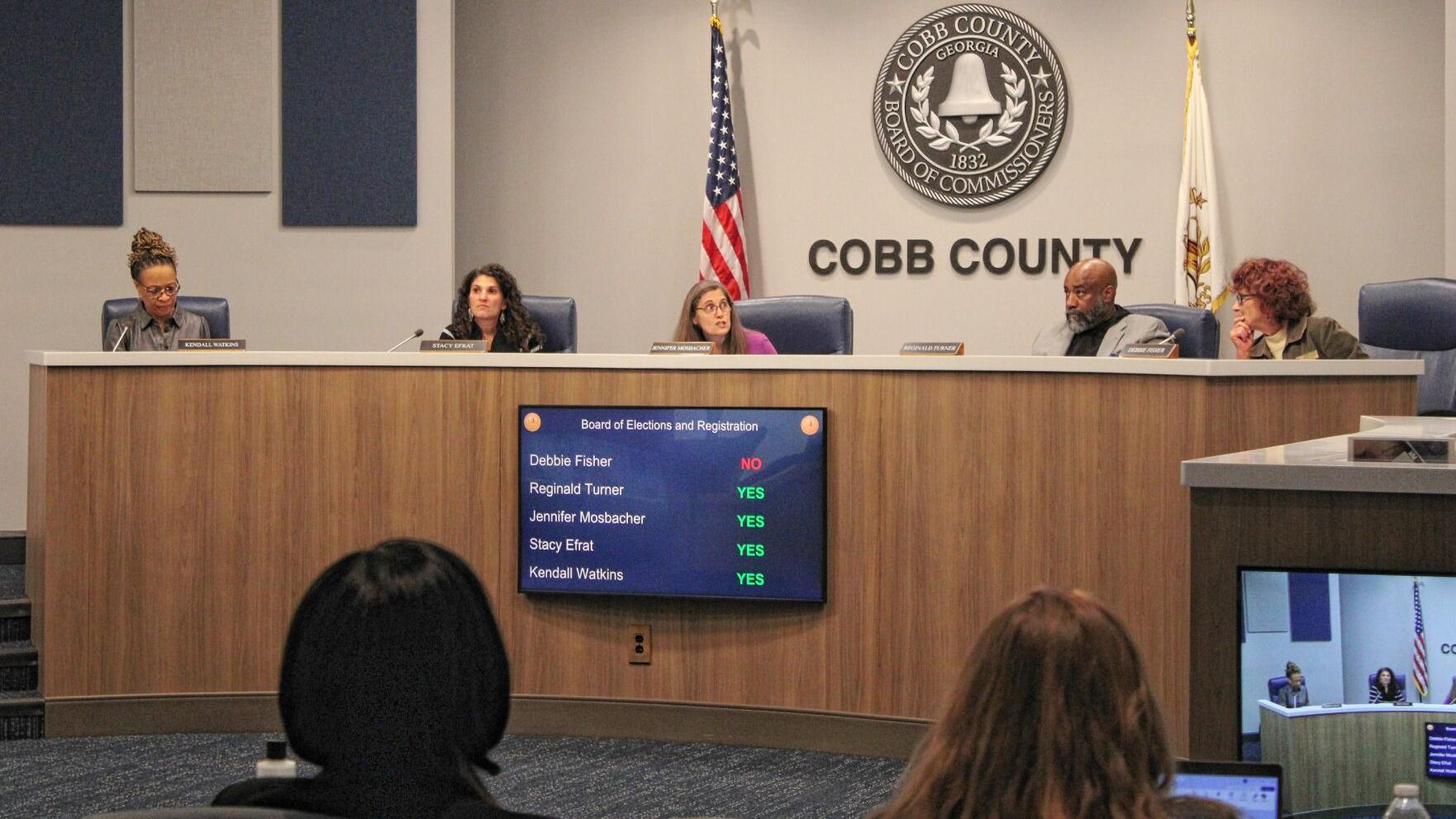 Cobb Elections Board urges delay of new ballot law | Elections ...