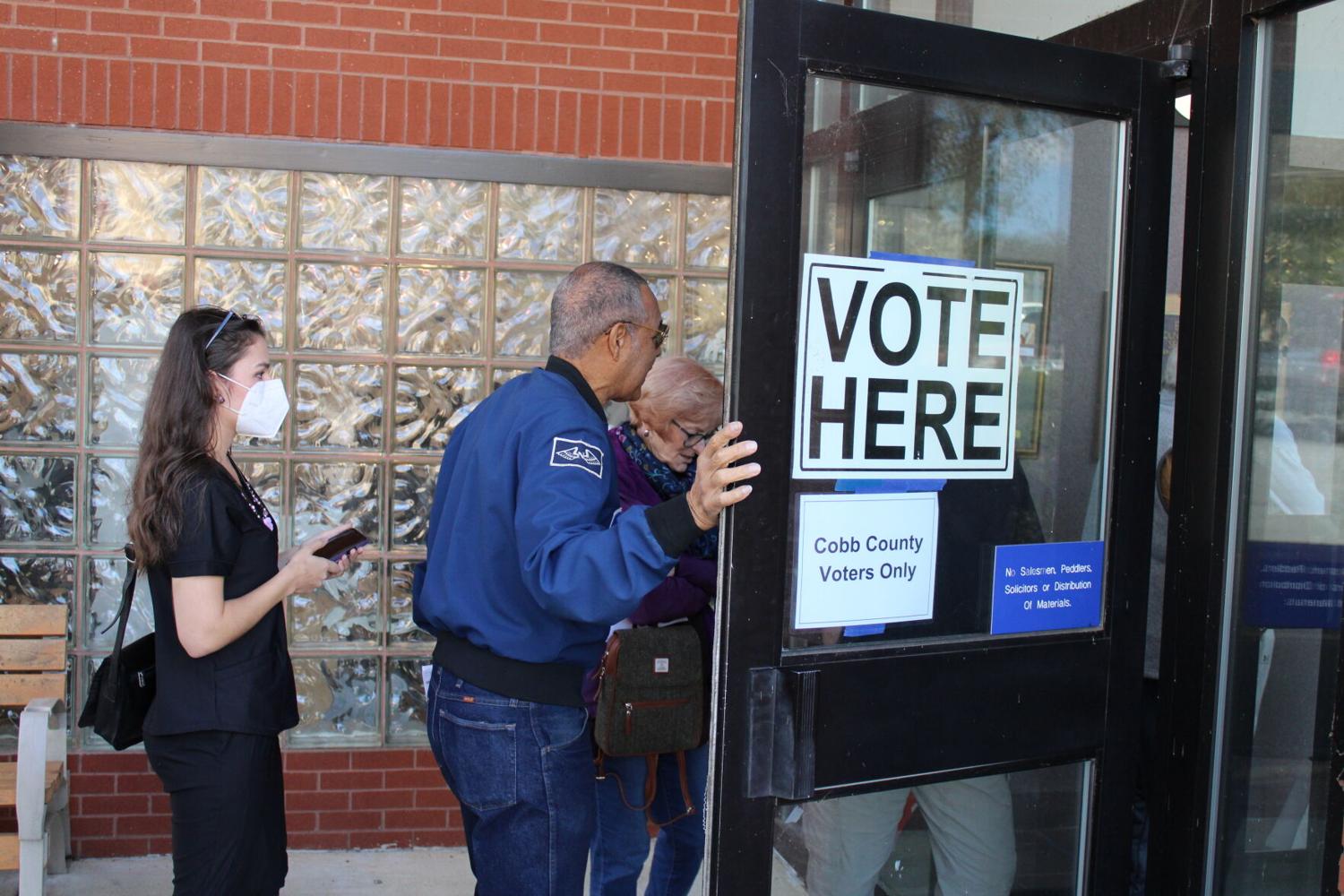 Second Day of Early Voting Continues in Cobb | Elections | mdjonline.com