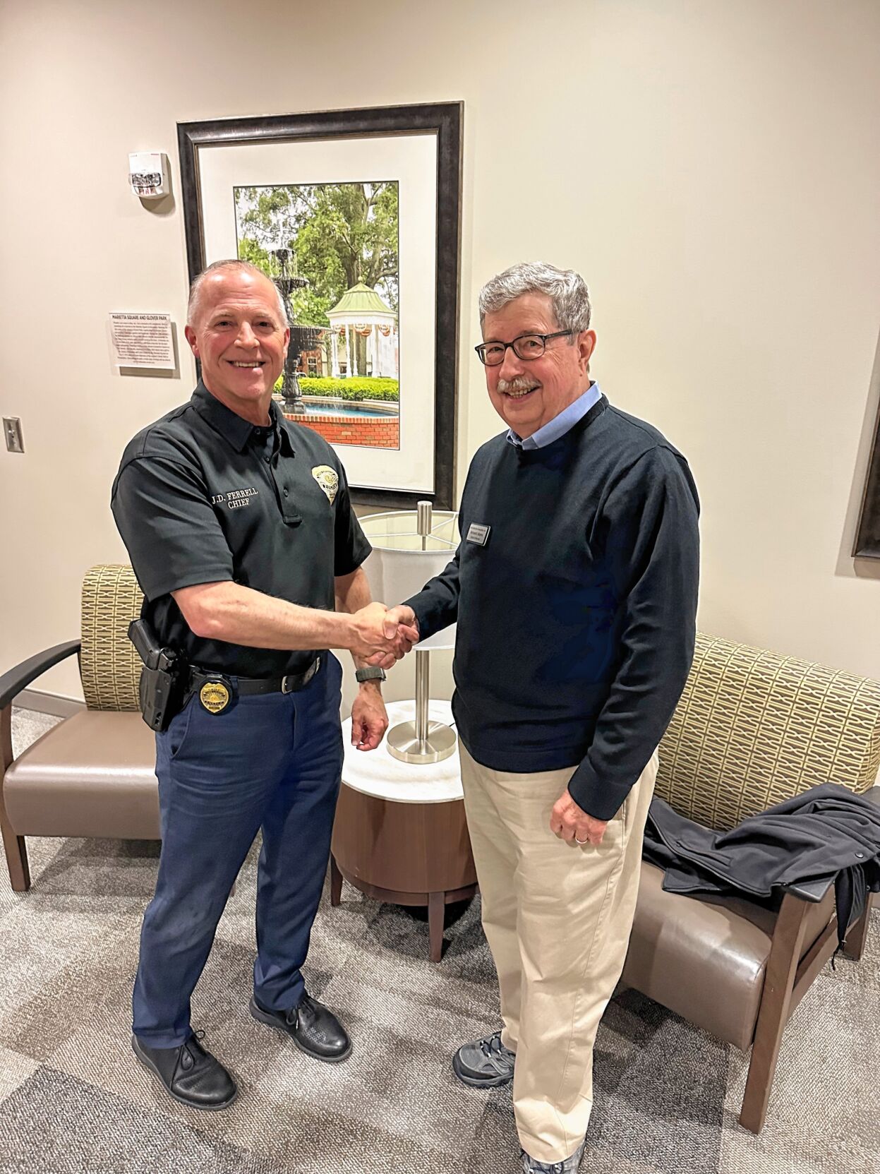 ECCA February program welcomed Cobb County Police Chief James Ferrell ...