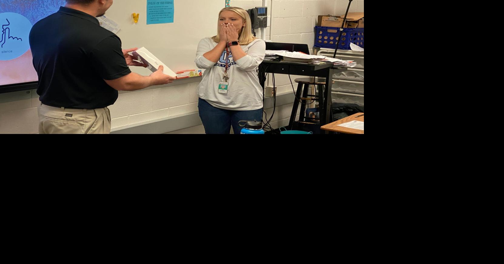 Apple for your teacher: Abigail Henderson, Hightower Trail Middle ...