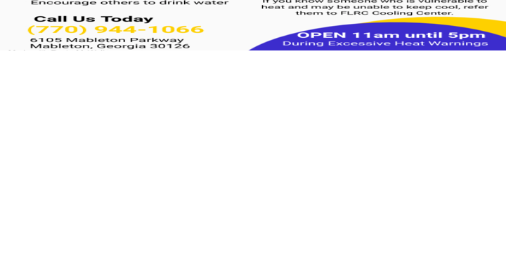 Mableton Nonprofit Opens Cooling Center to Combat Hot Weather | Local ...