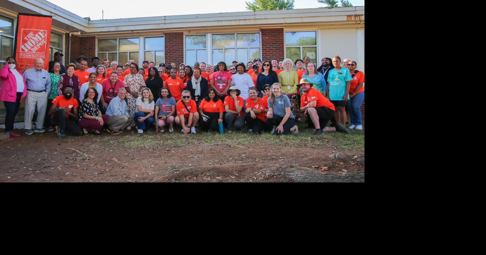 150-plus Home Depot Employees Lend a Hand to Beautify Cobb's Adult Ed ...