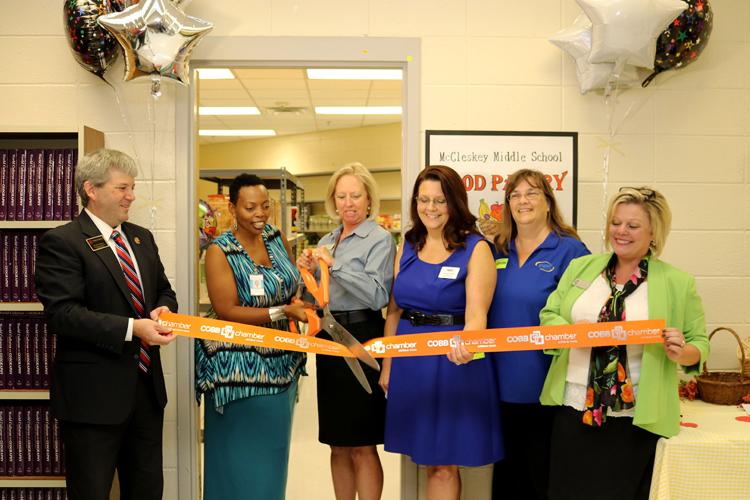 McCleskey Middle School partners with MUST Ministries to open food ...