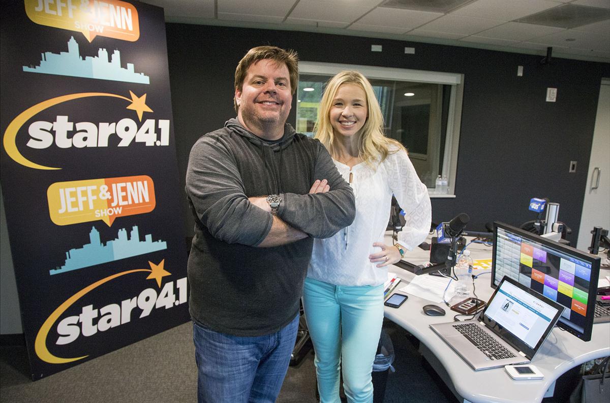 Star 94.1 hosts Jeff Dauler, Jenn Hobby grab local listeners ...