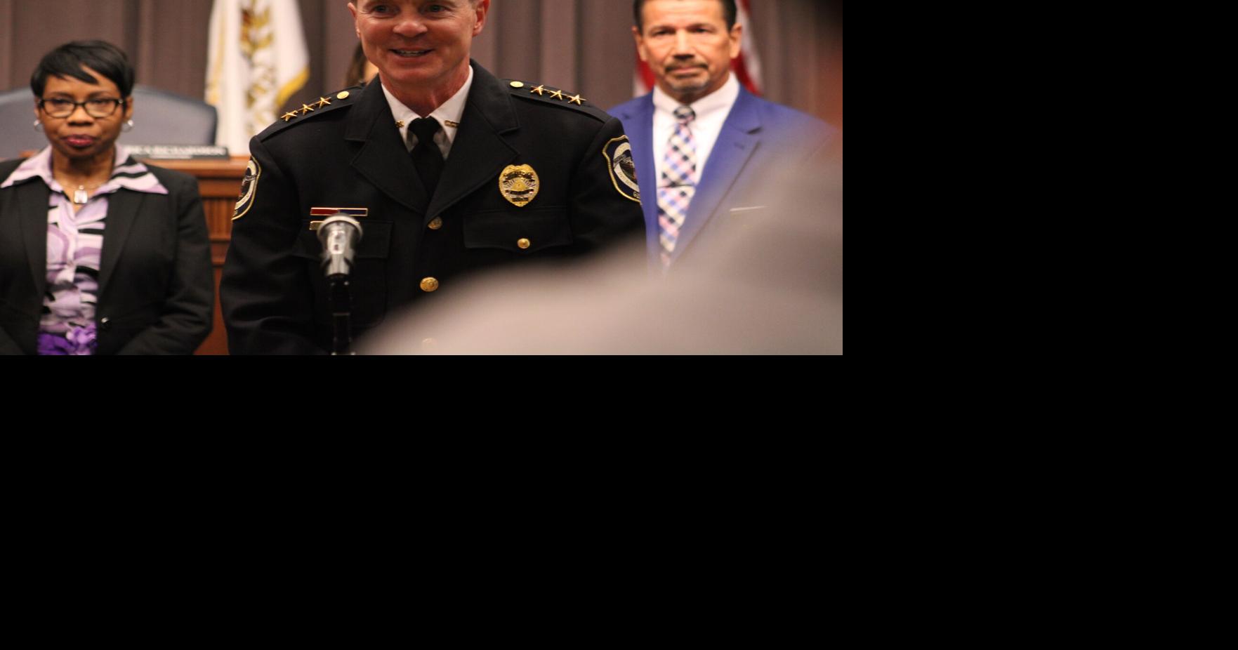 New Cobb police chief highlights tech, addresses police pay at town ...