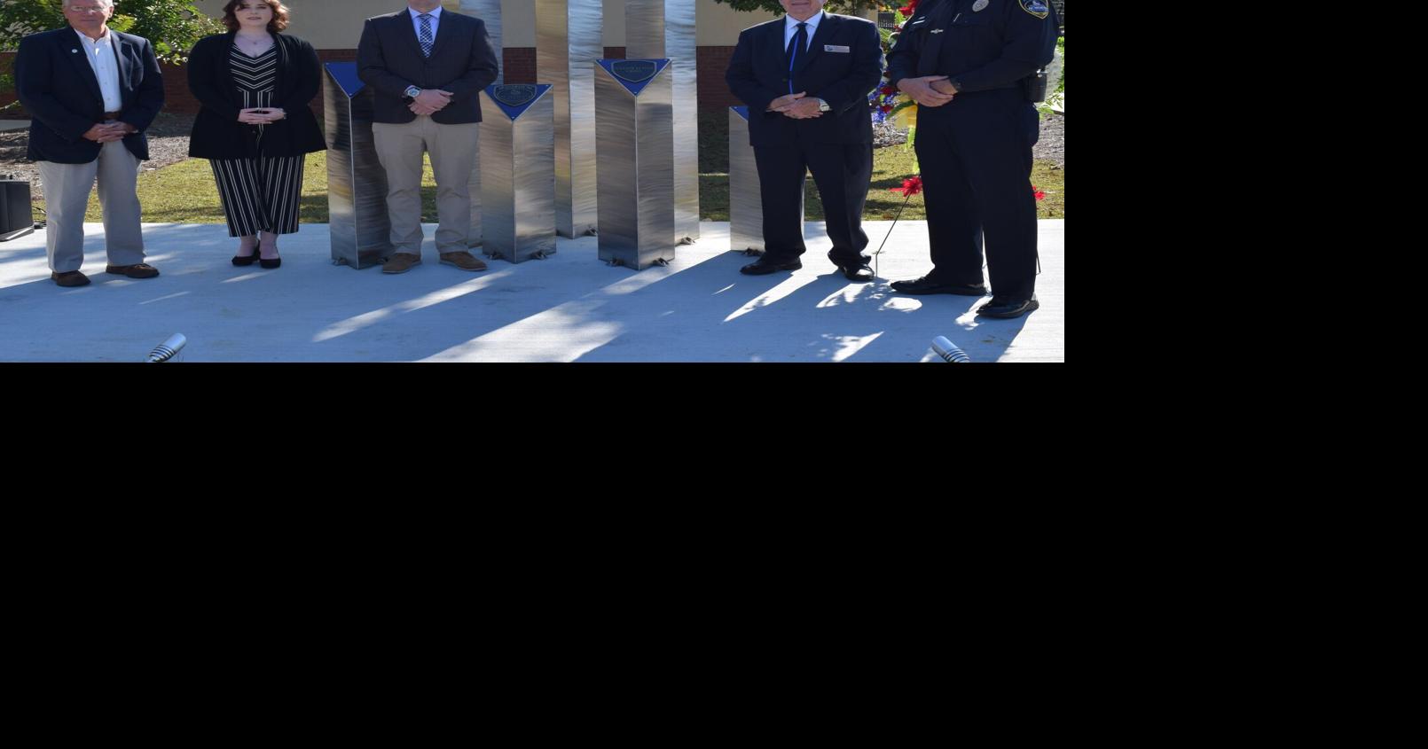 Acworth Police Department holds Memorial Dedication Ceremony ...