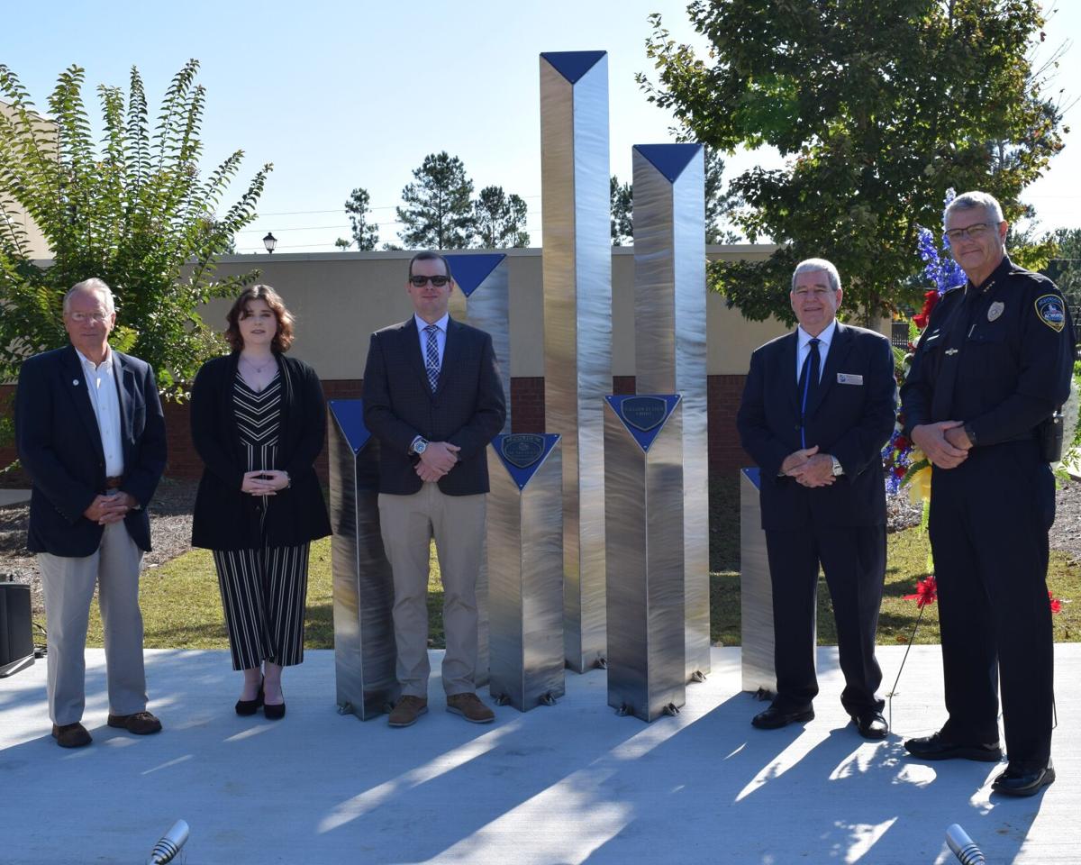 Acworth Police Department holds Memorial Dedication Ceremony ...