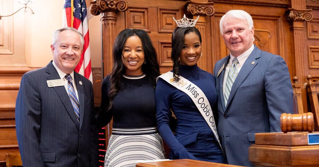 Miss Cobb County and Miss Cobb County’s Teen Honored at Capitol ...