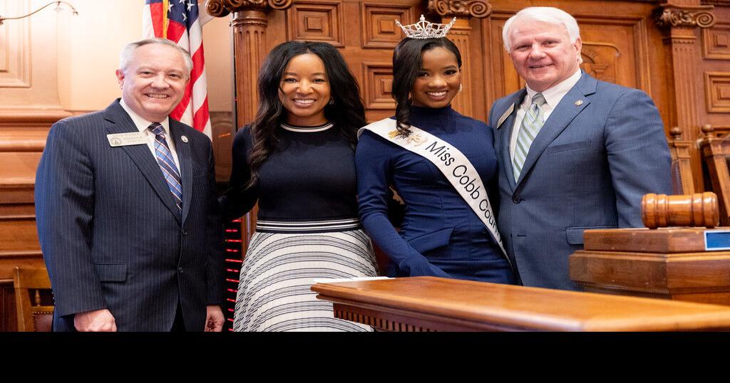 Miss Cobb County and Miss Cobb County’s Teen Honored at Capitol ...