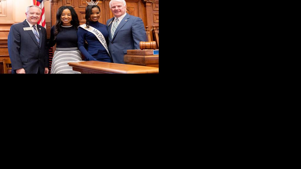Miss Cobb County and Miss Cobb County’s Teen Honored at Capitol ...