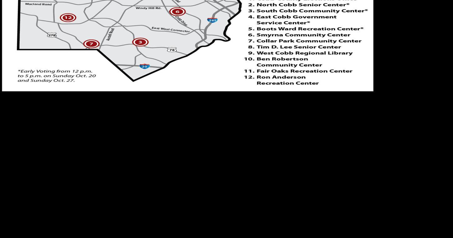 Early Voting To Include Weekend Dates In Cobb Elections
