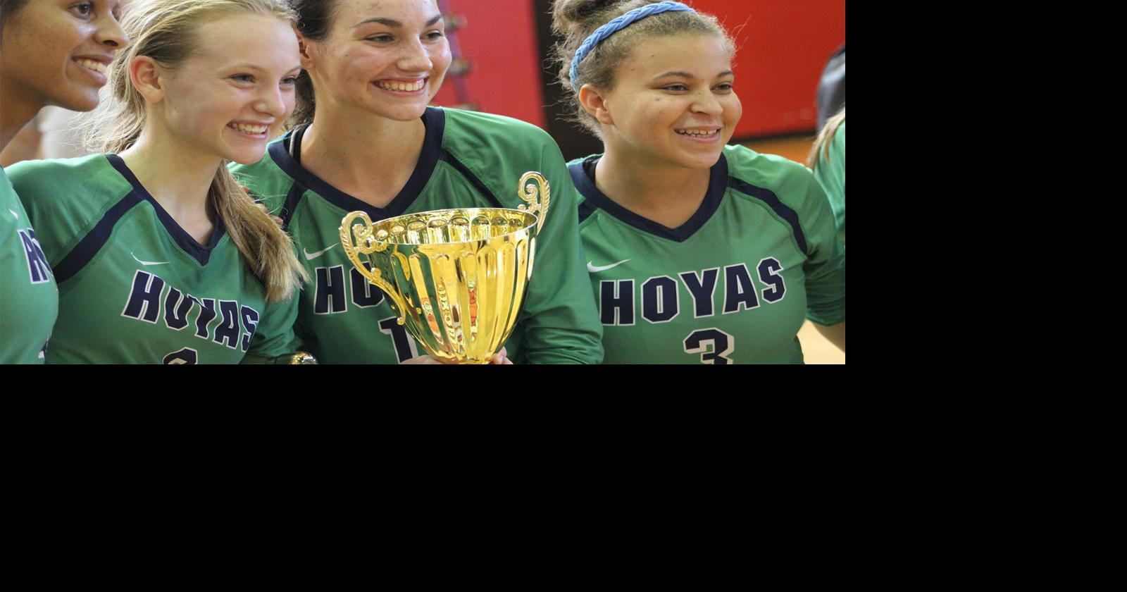 Harrison volleyball teams sweeps to third straight county title ...