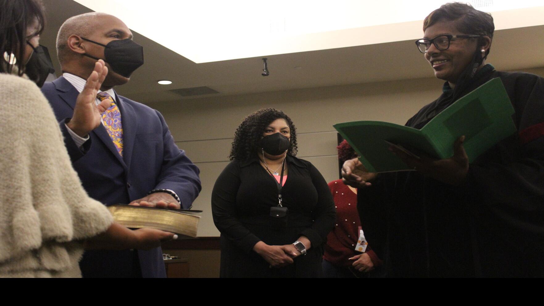 Andre Sims sworn in as next Marietta Ward 6 councilman | News ...