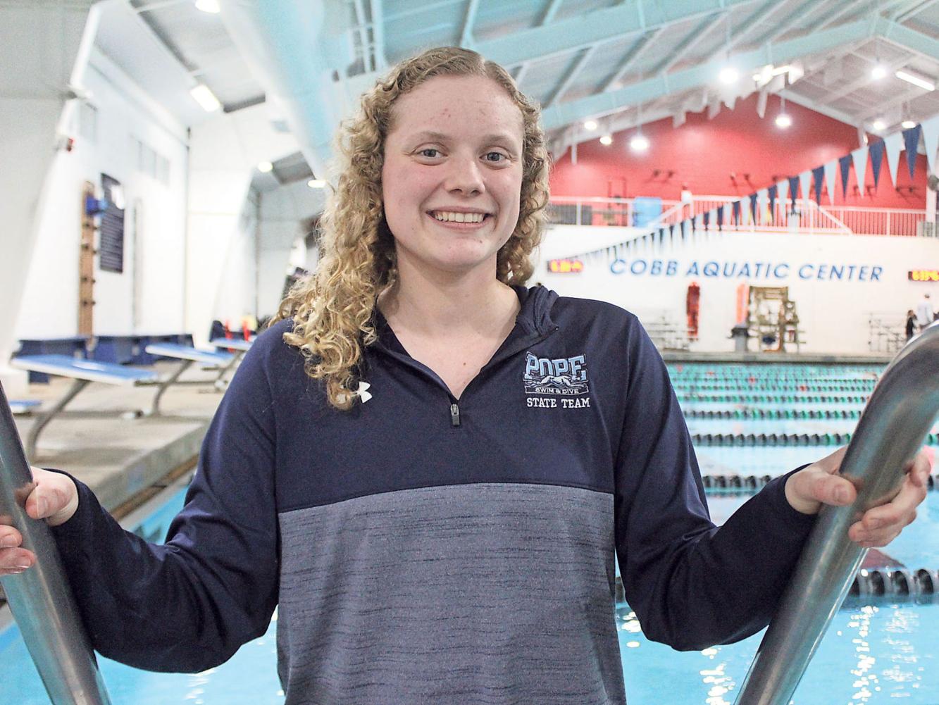 Girls Swimmer of the Year: Sarah Sorensen soars in water to lead Pope ...