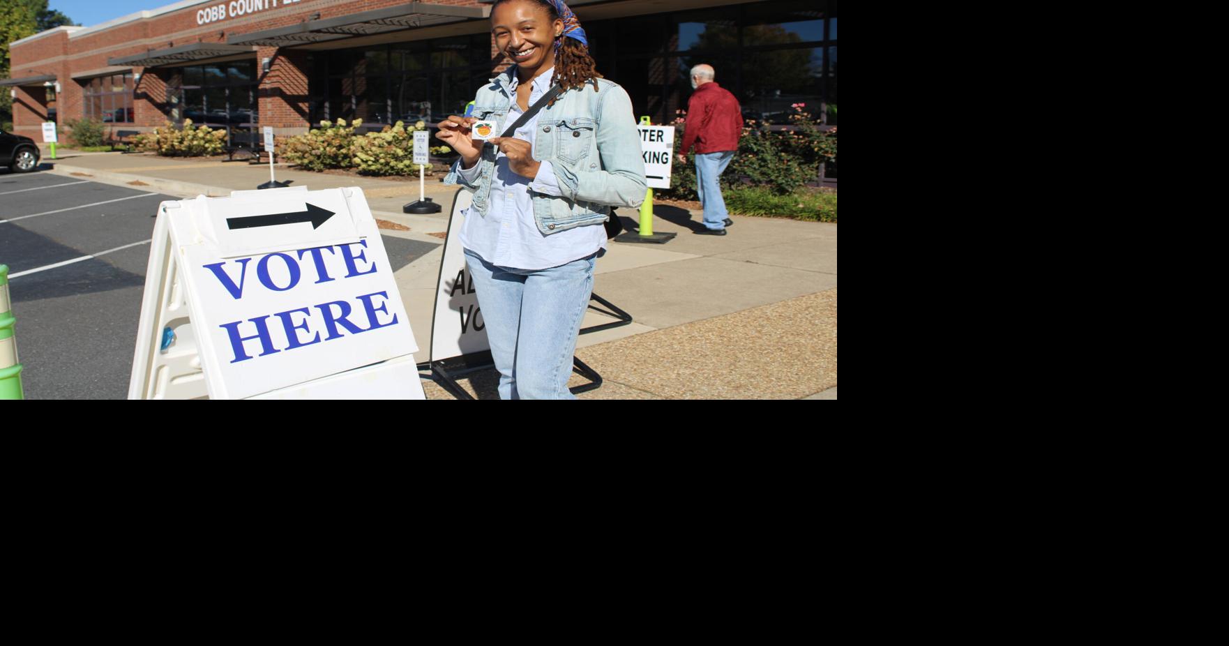 Cobb County kicks off early voting for municipal elections | Elections ...