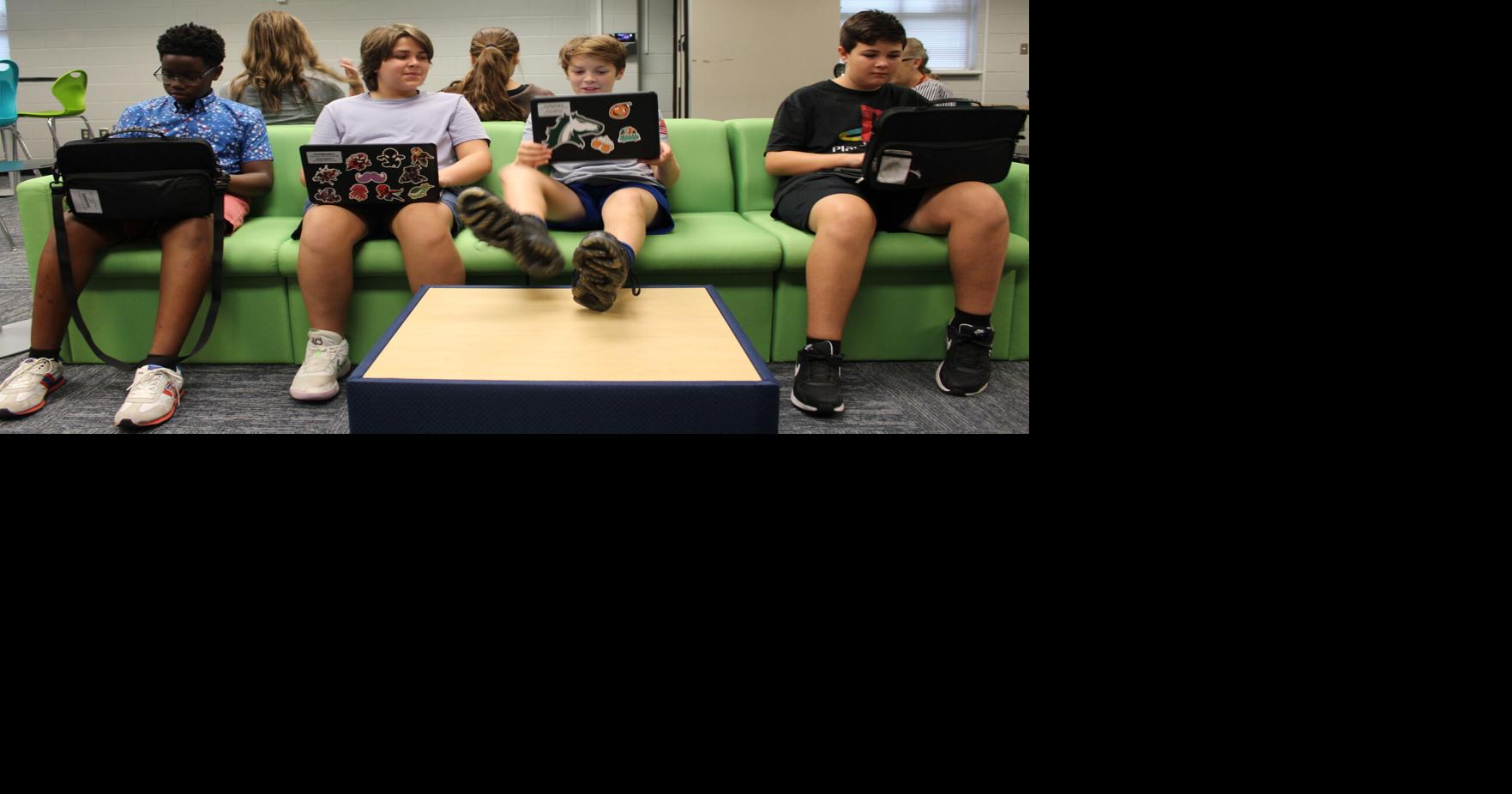 'Helps your brain think': McClure Middle cuts ribbon on new STEM labs ...