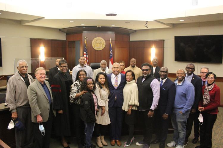 Andre Sims sworn in as next Marietta Ward 6 councilman | News ...