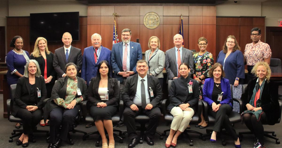 Cobb Superior Court welcomes trial judges from the Country of Georgia ... Cobb Superior Court welcomes trial judges from the Country of Georgia ...