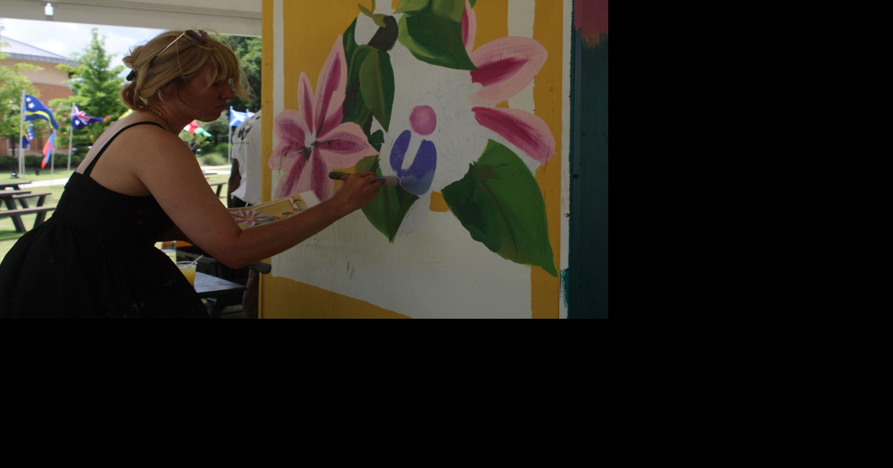 Smyrna transforms into outdoor art studio for first Brush & Box Fest ...