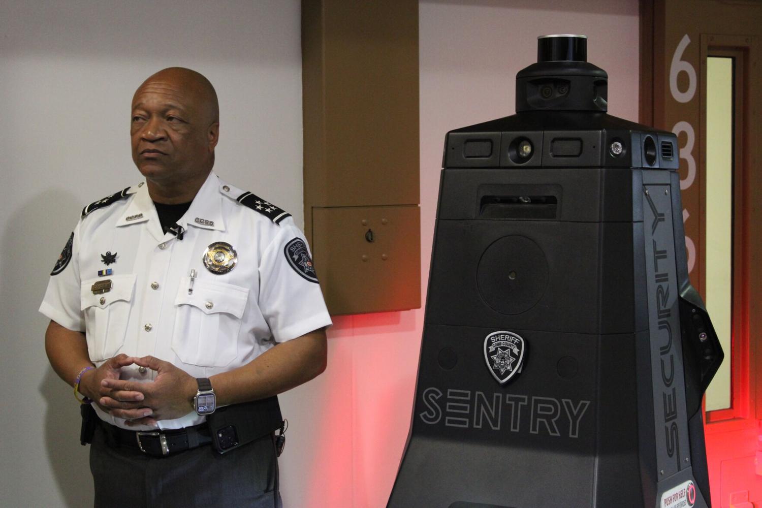 Cobb Sheriff's Office Tests Surveillance Robots at Jail | Police Fire ...
