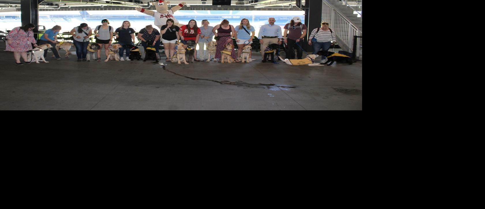 Puppies in the park: Future guide dogs visit Braves stadium | News ...