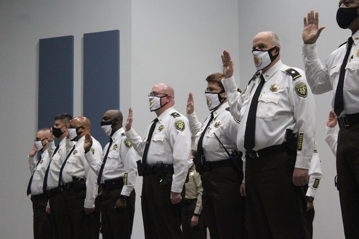 Cobb Sheriff Owens introduces command staff at ceremony | News ...