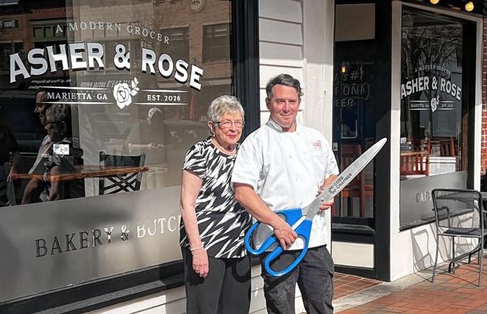 Asher & Rose Grocers celebrate ribbon cutting | Dining | mdjonline.com