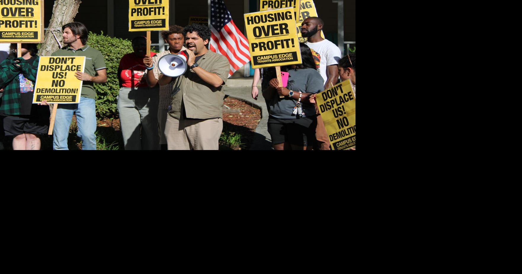 Tenants Protest Plans to Demolish Apartments Near KSU Marietta | Local ...