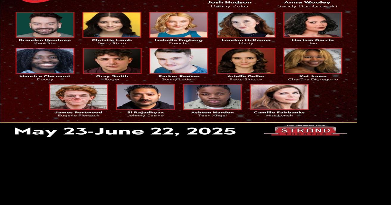 Meet the Cast of Grease at The Strand | Lifestyle | mdjonline.com