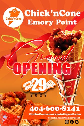 CHICK’N CONE RULES THE ROOST AT THE POINT, GRAND OPENING Saturday 29th ...