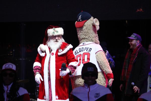 The Braves, Santa light Battery Christmas tree | News | mdjonline.com